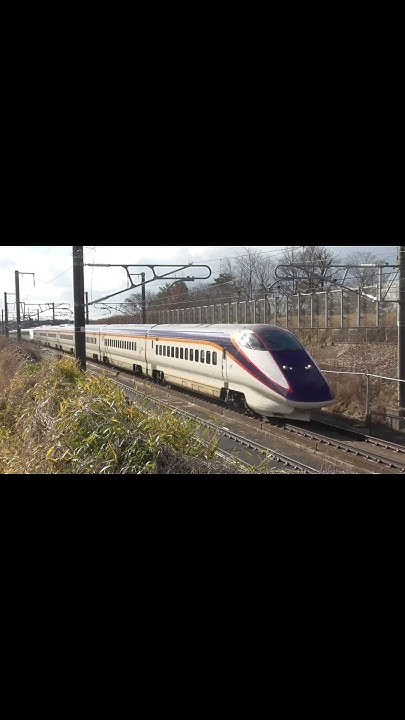 『E2系 J66編成･｢200系｣特急やまびこ177号』& 『E3系 L65編成･｢現･銀つば｣特急つばさ177号』2022/12/30(JR東北新幹線) #200系カラー新幹線 #200系 ...