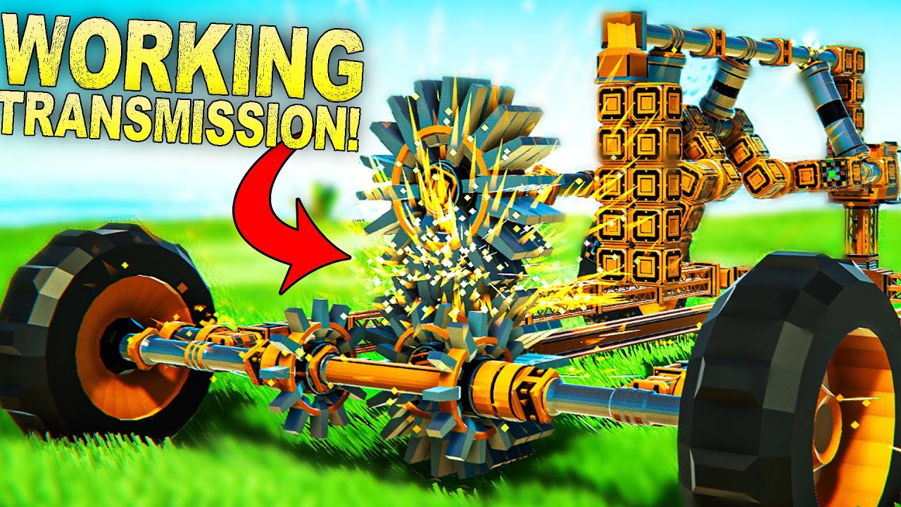 Working Transmission, Differential, and Other Crazy Gear Creations ...