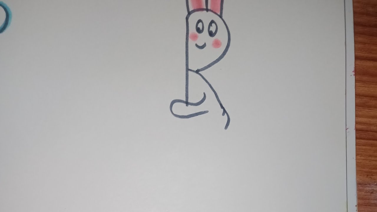 How to draw a alphabet R easy drawing 👍😍🤩🤗#art #funandart 👌😊💓 - YouTube