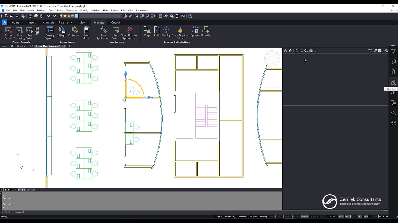 BricsCAD: The Better, Faster and Smarter CAD - Palette and Drawing ...