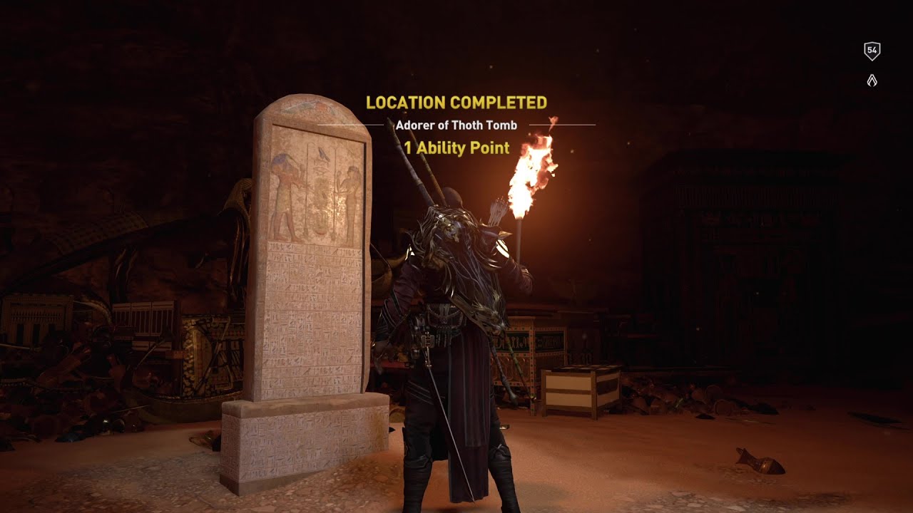 Assassin's Creed Origins Ancient Tablet Location in the Adorer of Thoth ...