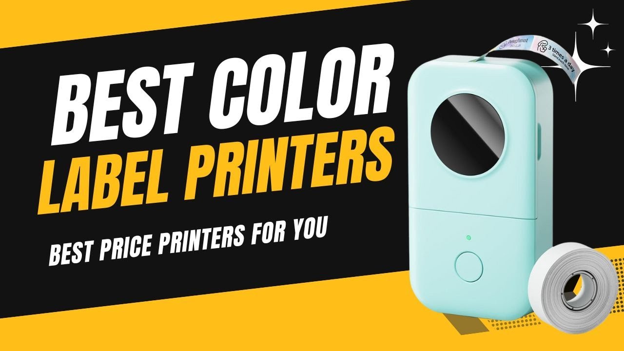 Top 5 Best Color Label Printers 2025 - YouTube