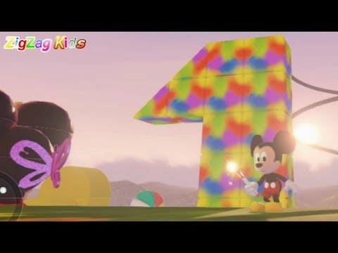 O Rato Mickey | How to Make a Giant Number One | Disney Infinity ...