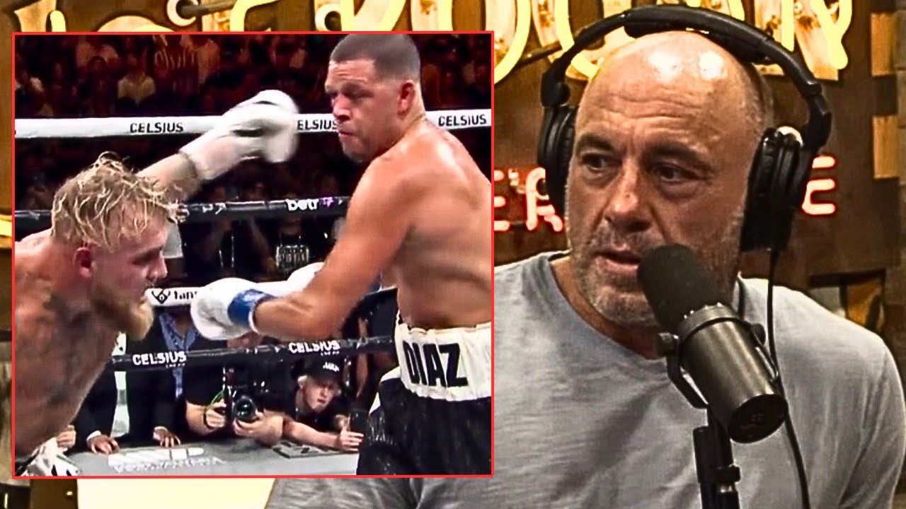 Joe Rogan REACTION On Jake Paul Win Against Nate Diaz - YouTube