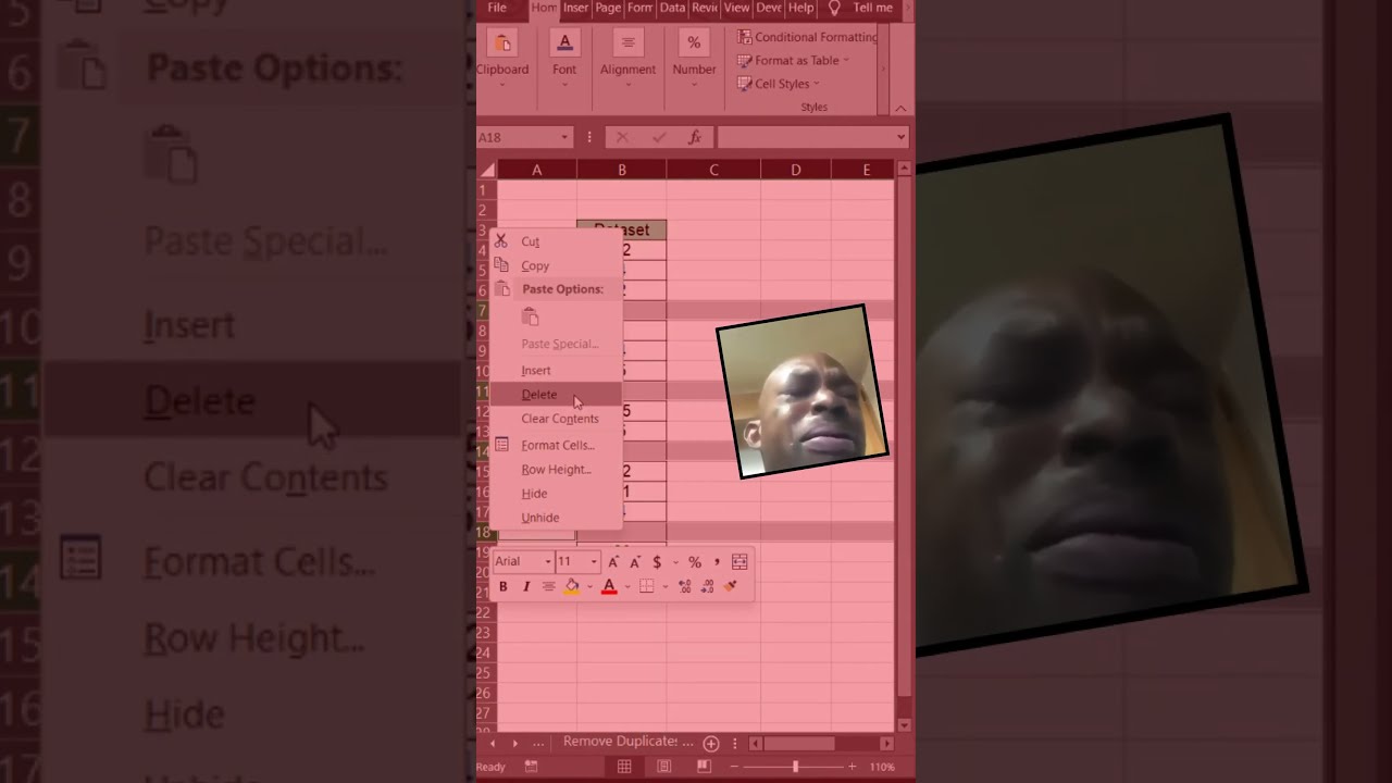 Delete Blank Rows In 3 Easy Steps With This Excel Shortcut shorts Delete Blank Rows In 3 Easy Steps With This Excel Shortcut shorts