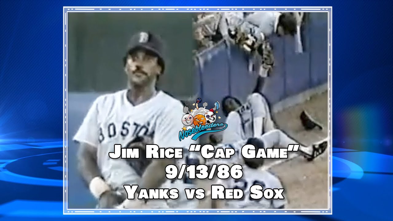 Yankee Fan Steals Jim Rice's Hat! - Nosebleeders - YouTube