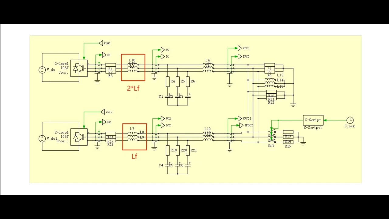 VSG dual machine parallel+dynamic virtual complex impedance technology ...