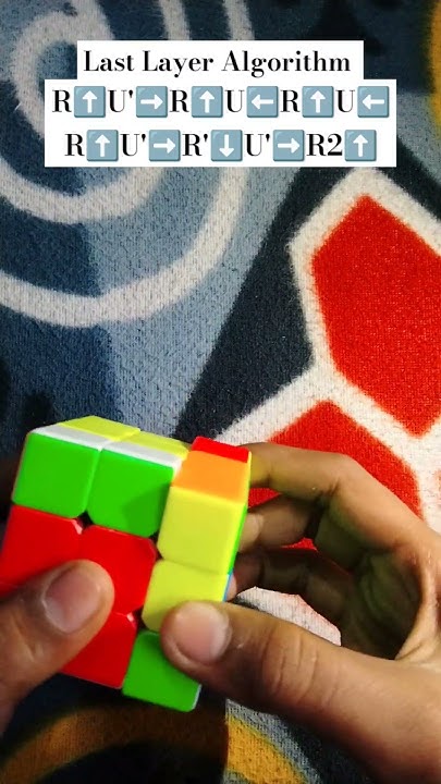 How to Solve Aghes In Last Layer Algorithm...#shorts - YouTube