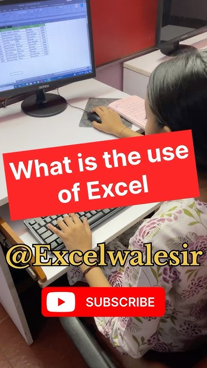 WHAT IS THE USE OF EXCEL #excelwalesir #exceltricks #ytshorts #computertips #exceltraining - YouTube