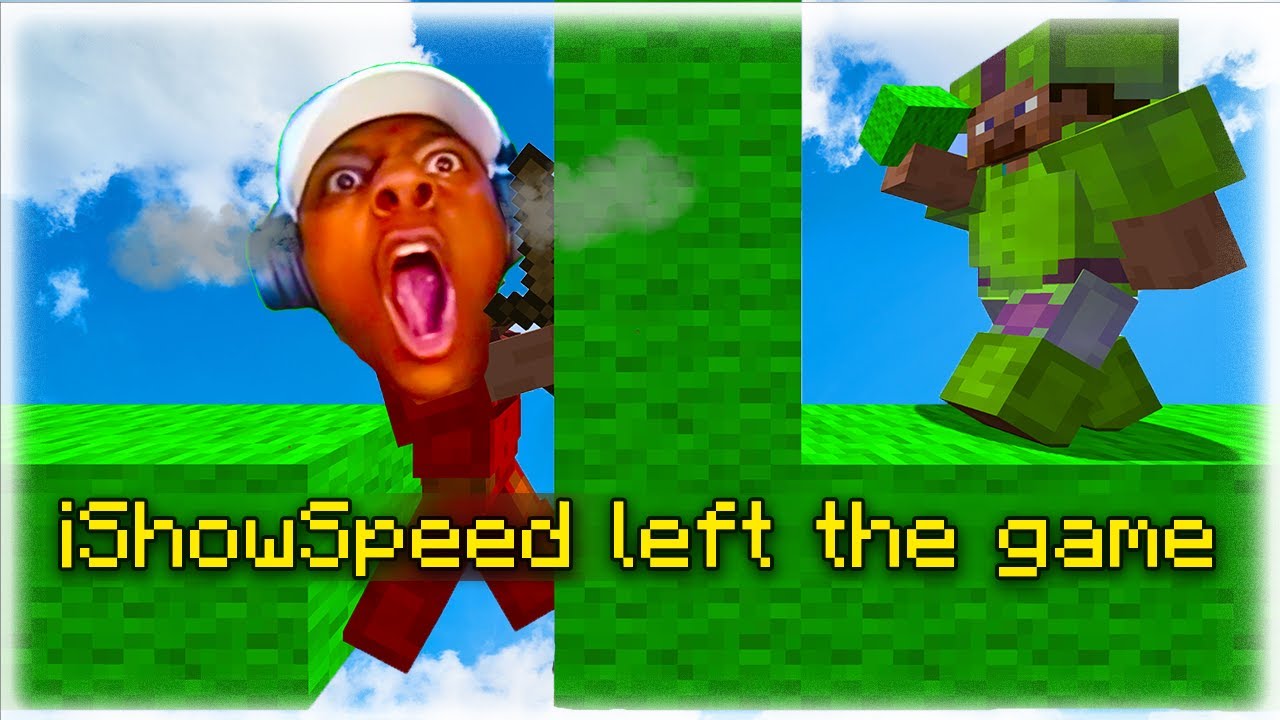 IShowSpeed plays Minecraft Bedwars! - YouTube