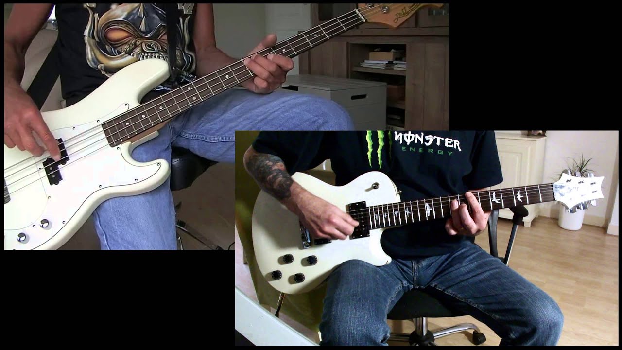 Motörhead - Rock Out (bass & guitar collab cover) - YouTube