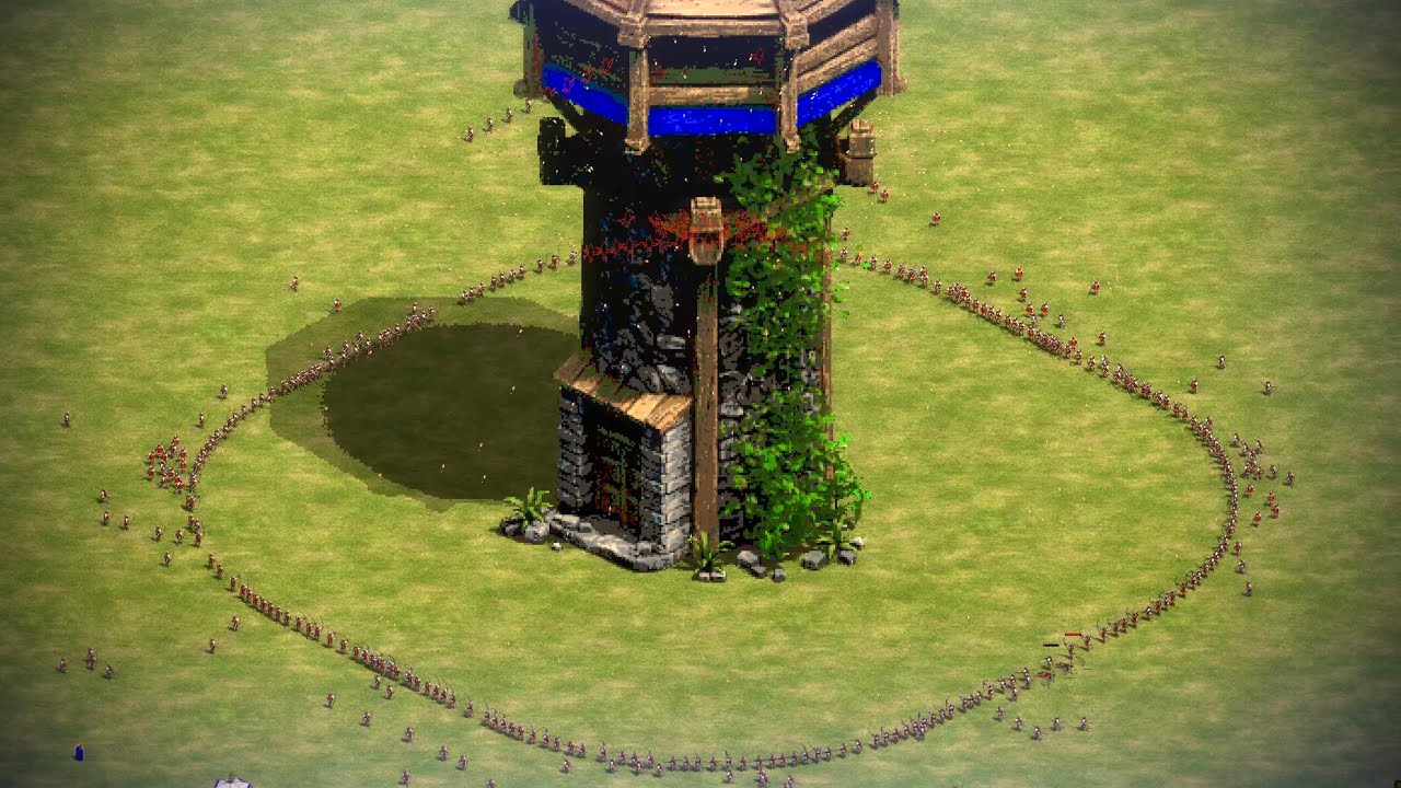 Giant Tower Siege | AoE II: Definitive Edition - YouTube