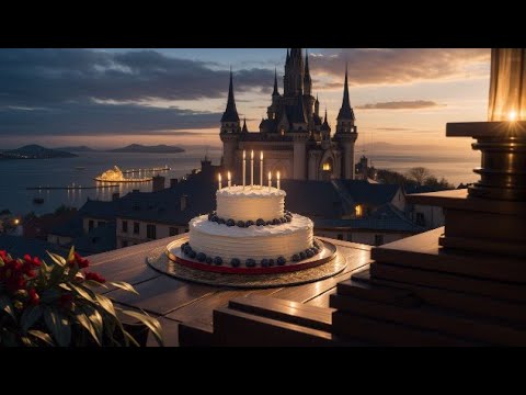 Happy Birthday Song and Background | Candlelight Castle Theme 2 - YouTube