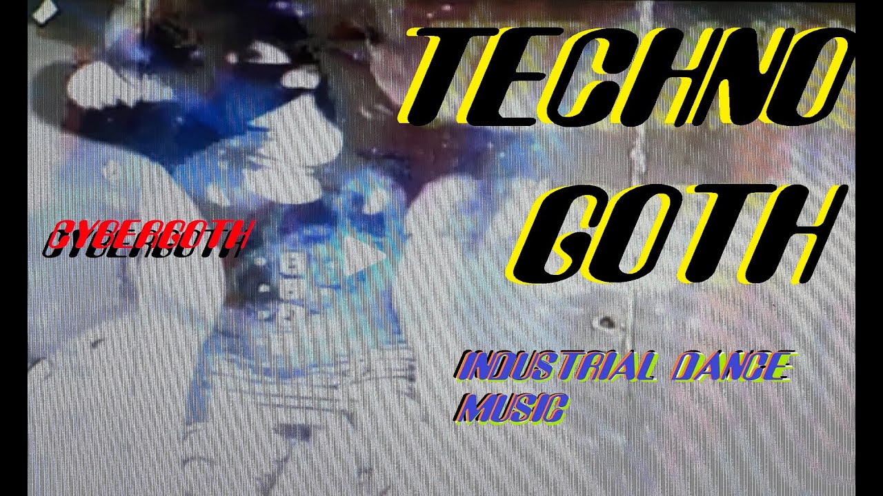 NEW !!!TECHNO GOTH🔥😲🖤 -WITH DANCERS💥👀☢☣☢🎵 Industrial Cybergoth Dance ...