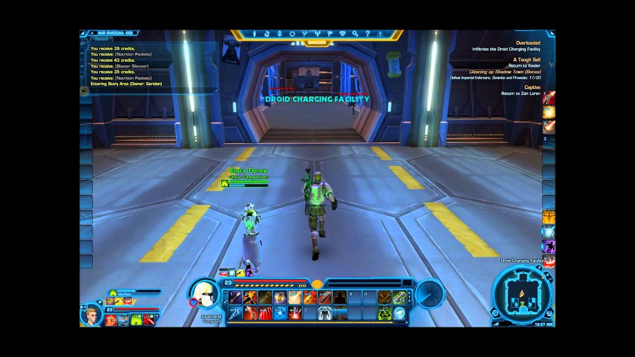 SWTOR Trooper Fighting and Obtaining M1-4X - YouTube