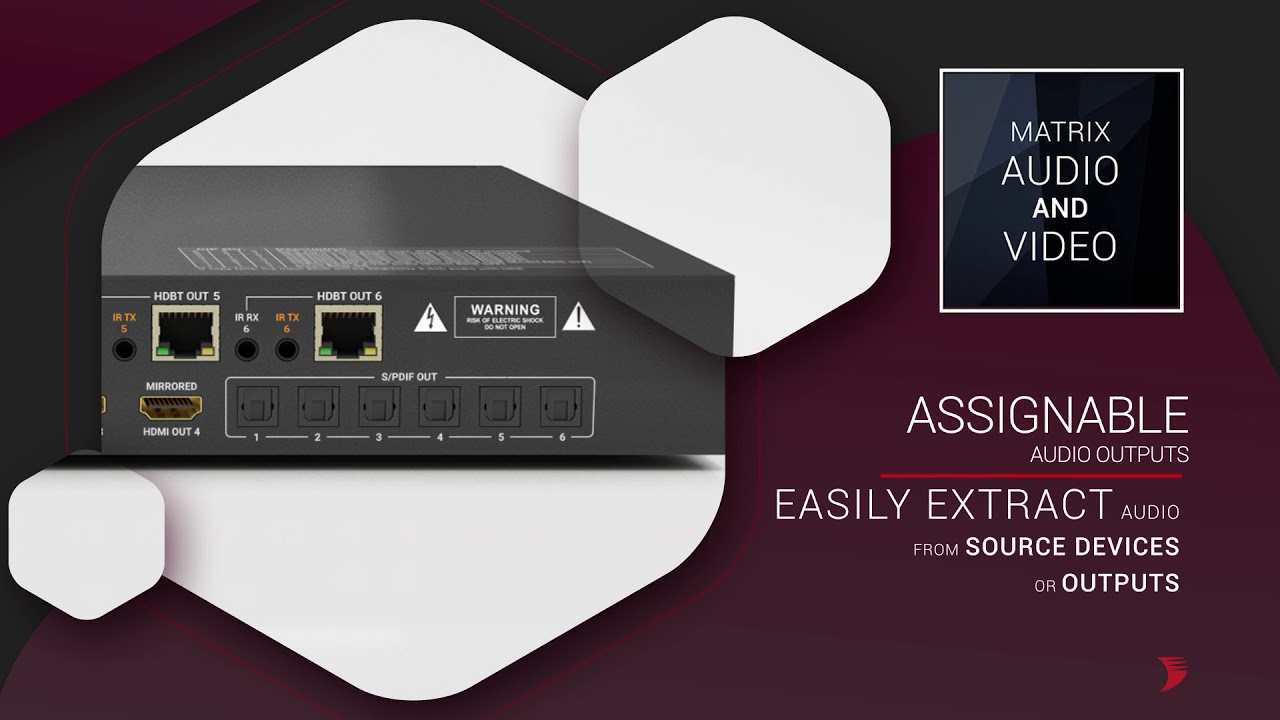 #WyreStorm Next Generation #AV Matrix Switcher - MXV Series Assignable ...