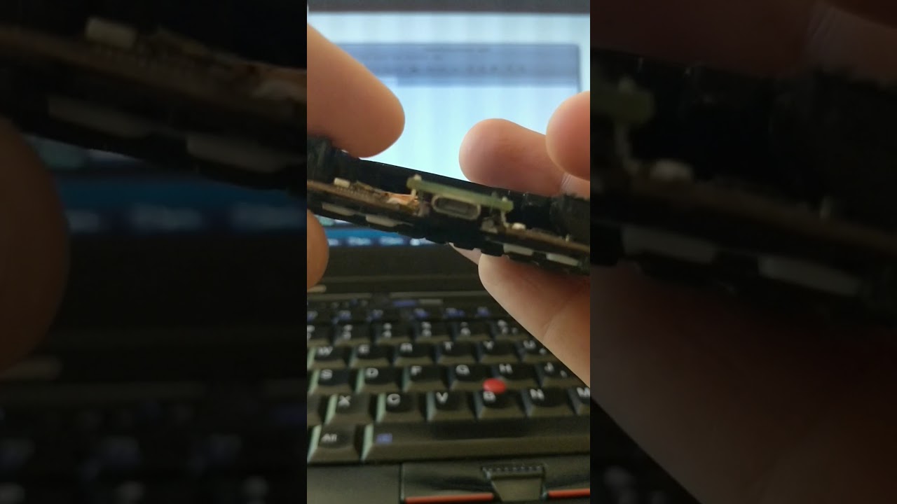 blackberry curve USB keyboard - YouTube