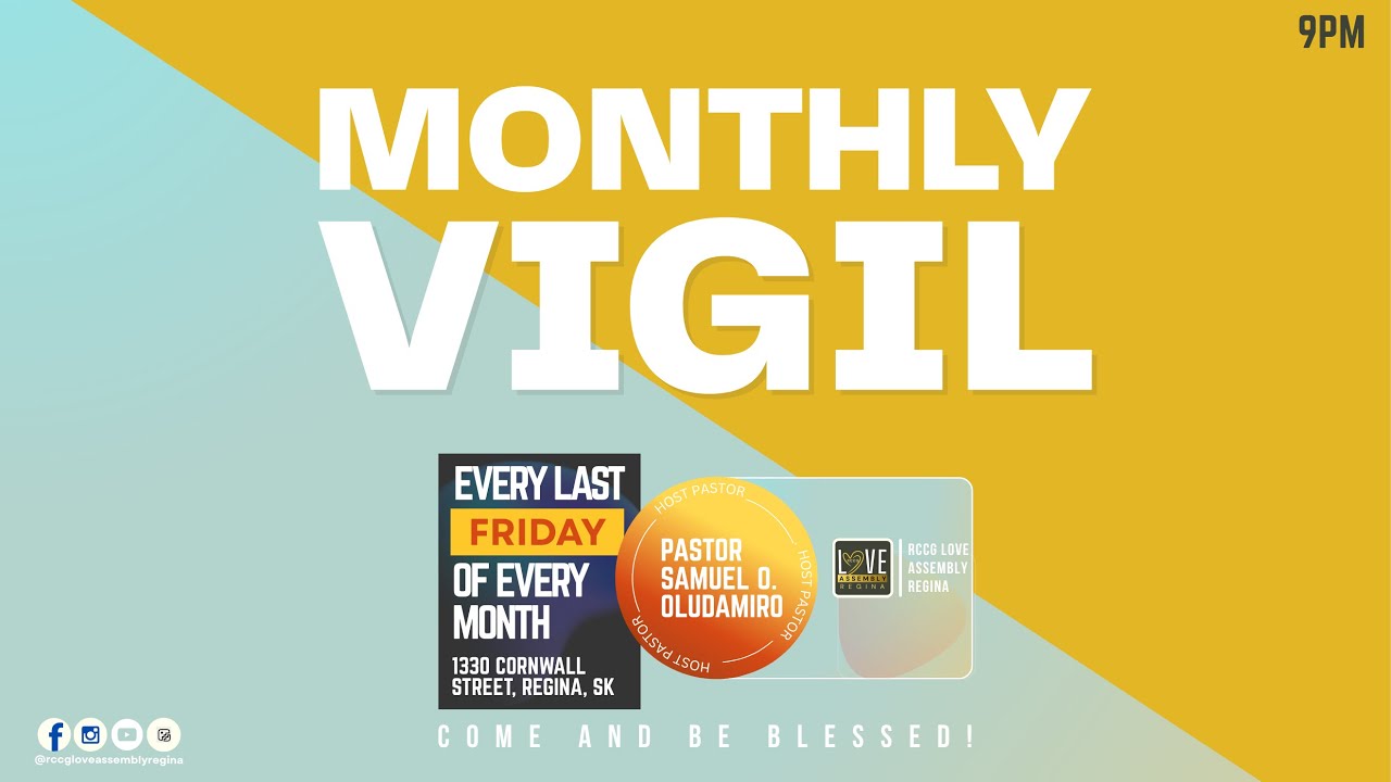 Vigil || 2025-09-26 || Monthly Vigil - YouTube