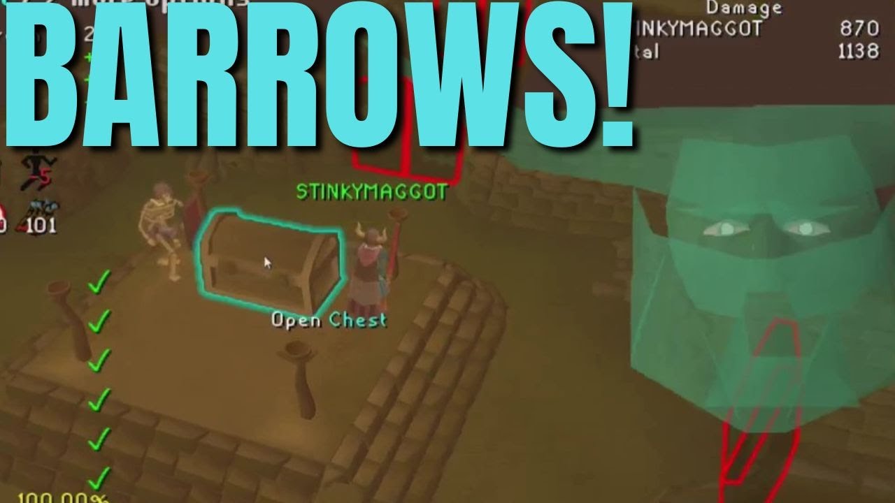 OSRS IRONMAN Barrows Guide 2025! (low-mid level) - YouTube