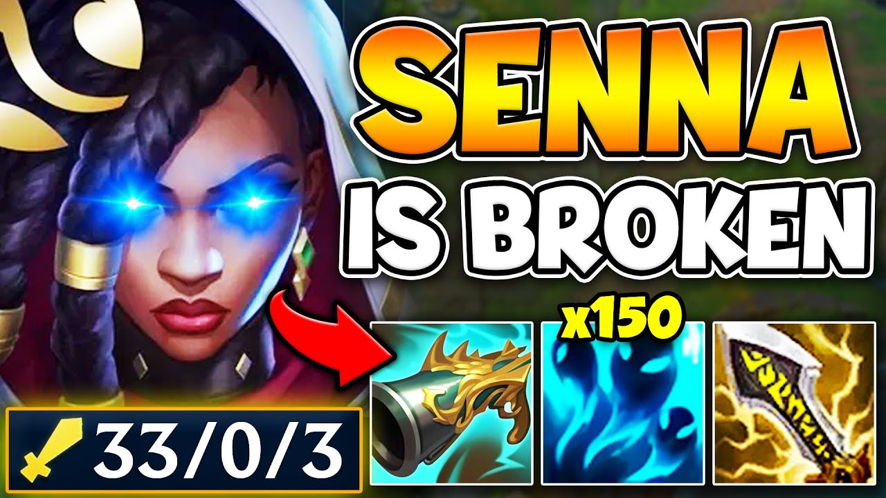 There's a reason why Senna ADC has a 58% Win Rate right now... (33 ...