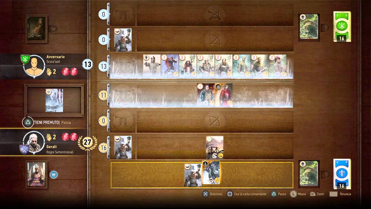 The Witcher 3: Wild Hunt - Gwent "Vampire: Bruxa" - YouTube