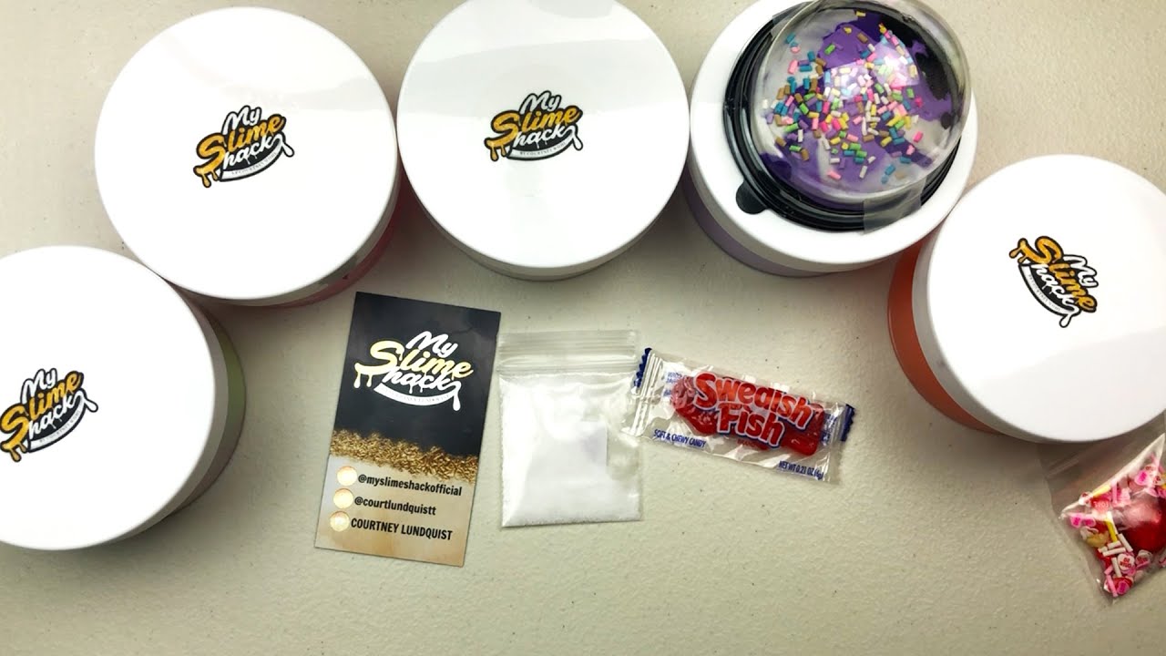 100% Honest My Slime Shack Valentines Day SHLIME Review/ASMR (Courtney ...