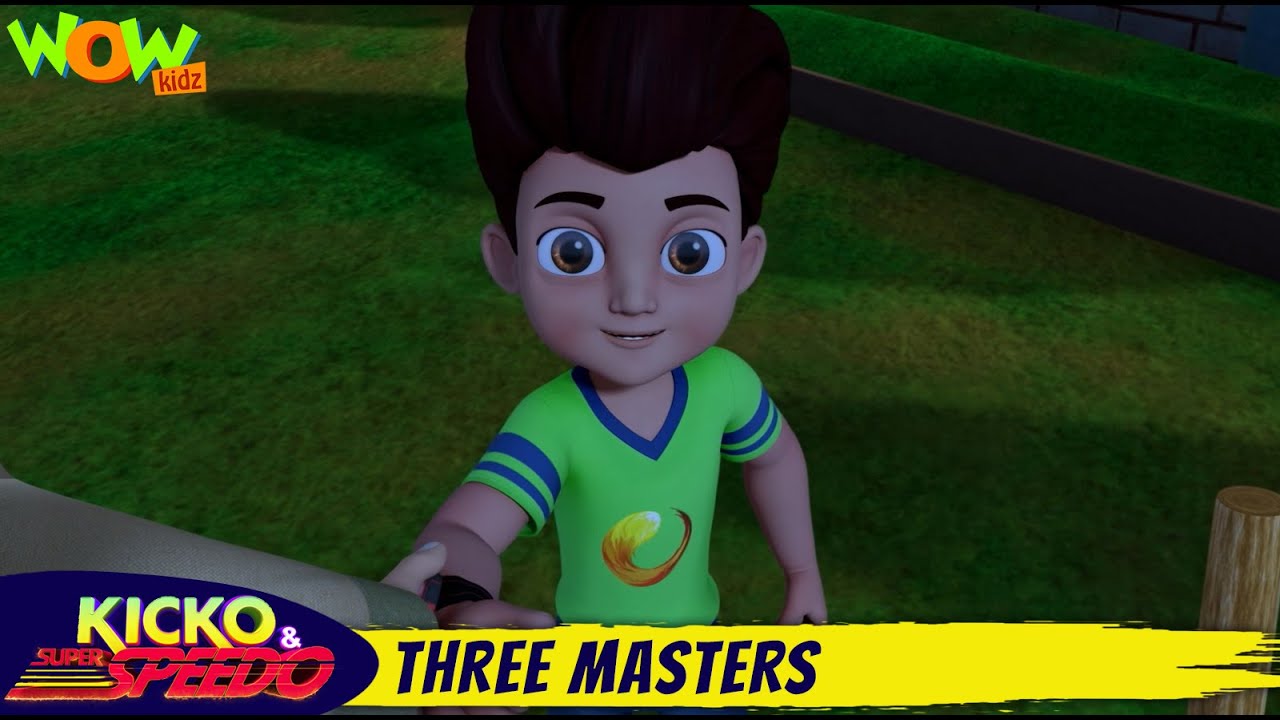थ्री मास्टर्स | S03 | Ep40 | Kicko & Super Speedo | TV Cartoon for Kids ...