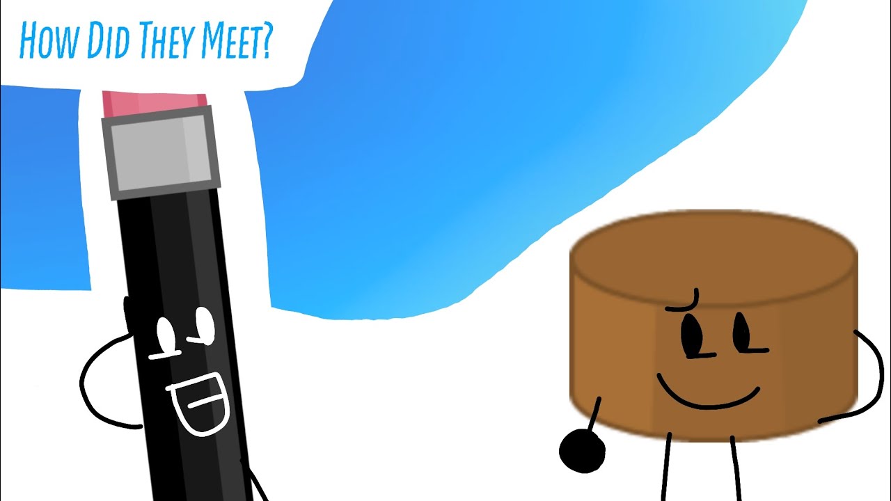 BFDI:TPOTA Shorts: How Did Black Pencil And Many Chocolate Cake Meet ...