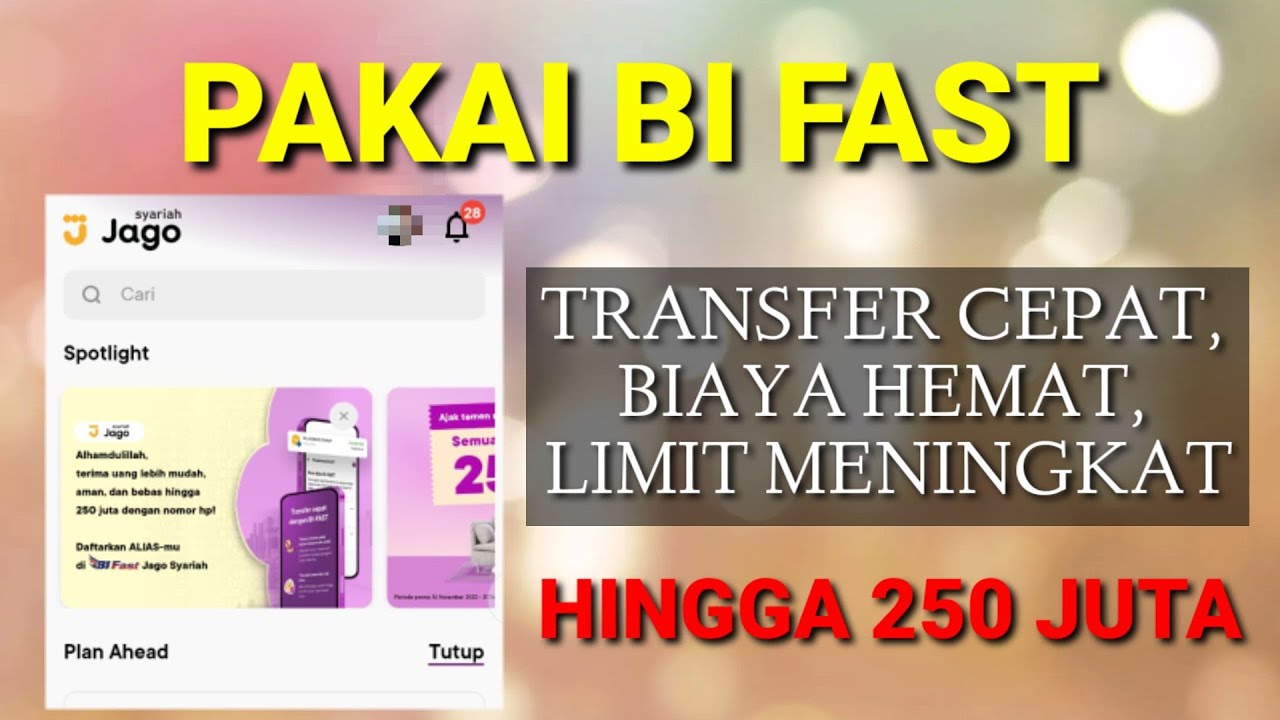 CARA MENGHUBUNGKAN NOMOR HP DAN EMAIL KE BI FAST DI APLIKASI BANK JAGO ...