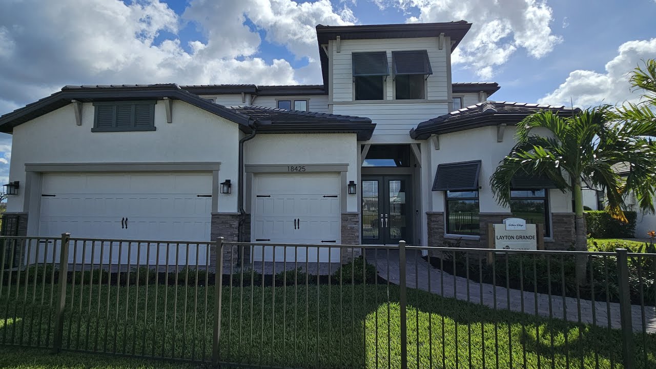 The Layton Grande Model Home by Pulte - YouTube