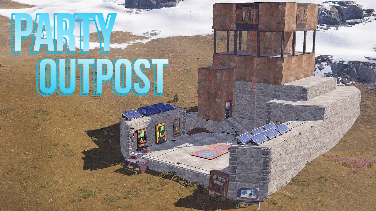 He Made His Own Version of Outpost | Rust Admin Spectating - YouTube