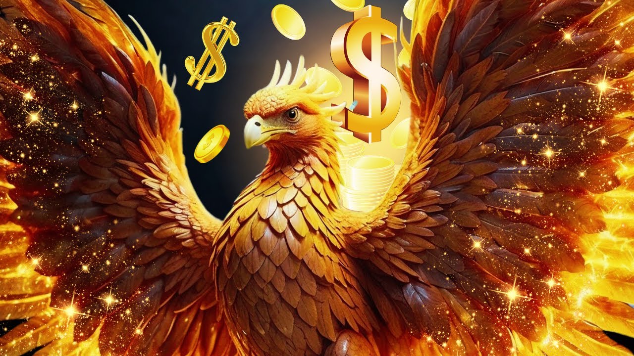GOLD PHOENIX - Attract and Manifest Money - Frequency of Luck and Money ...