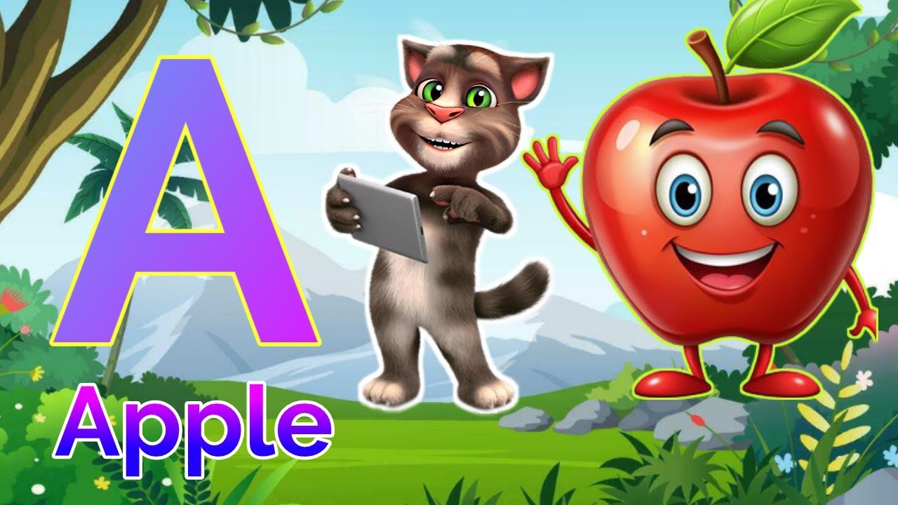 Phonics Sounds of Alphabets A to Z in English - A For Airplane - ABC ...