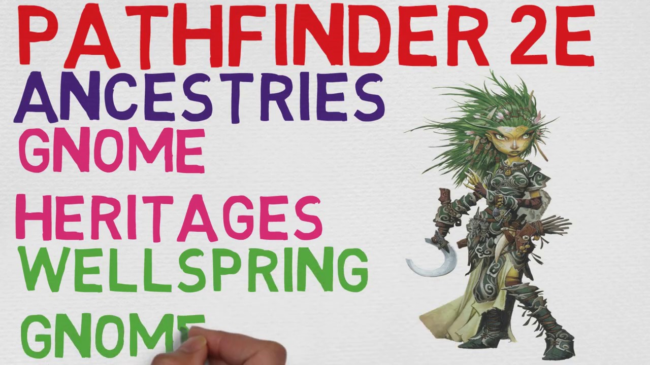 Gnome Heritages: Wellspring Gnome (Pathfinder 2E Races) - YouTube