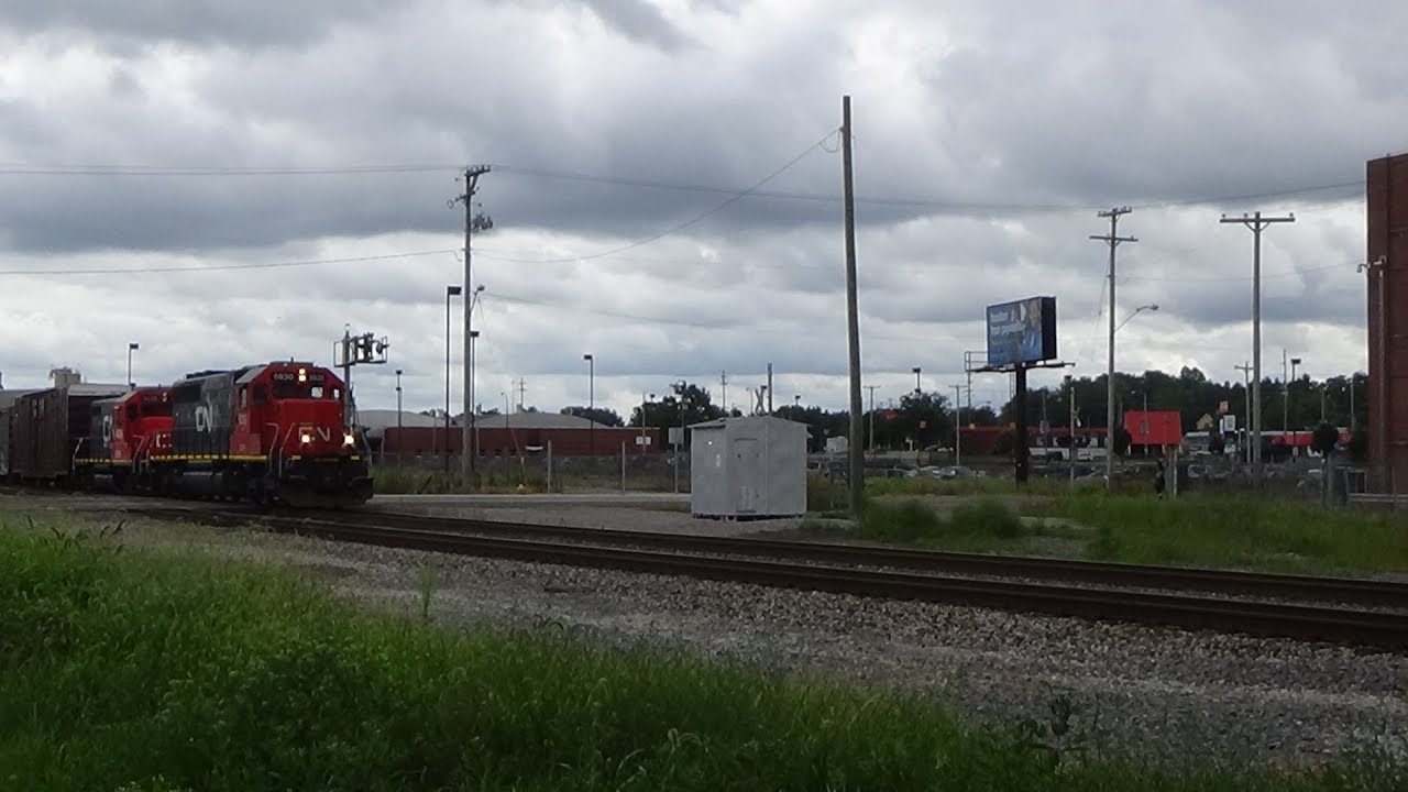 CN GTW 5930-4626 Both With A Short Manifest - YouTube