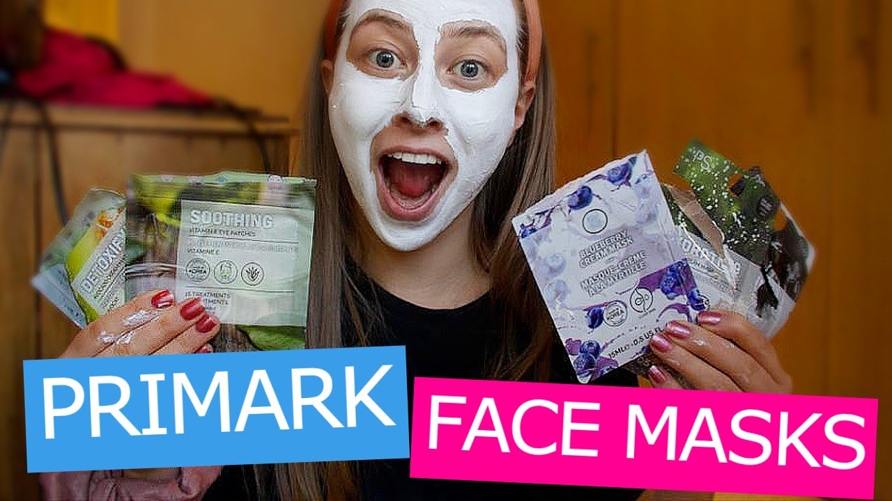 I ONLY USED PRIMARK FACE MASKS FOR A WEEK!! (PAINFULL!!!!!!) - YouTube