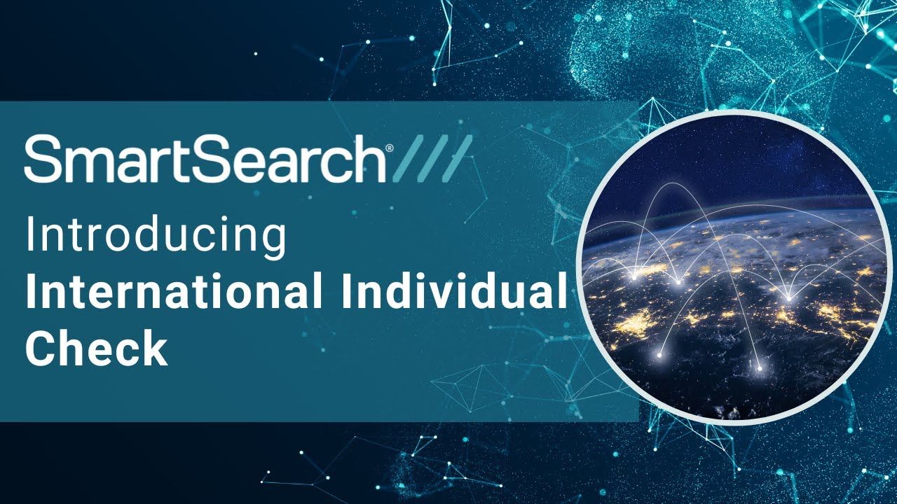 SmartSearch International Individual Check - YouTube
