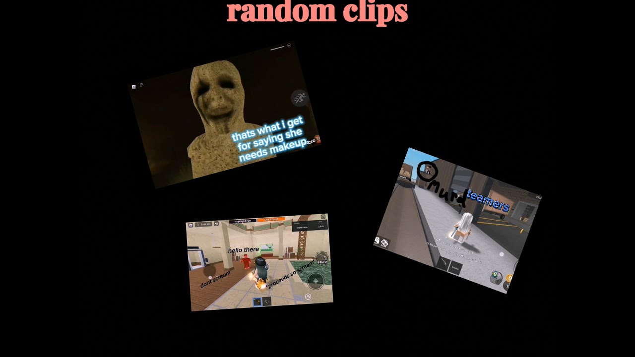 Random Clips Of Other Videos - YouTube