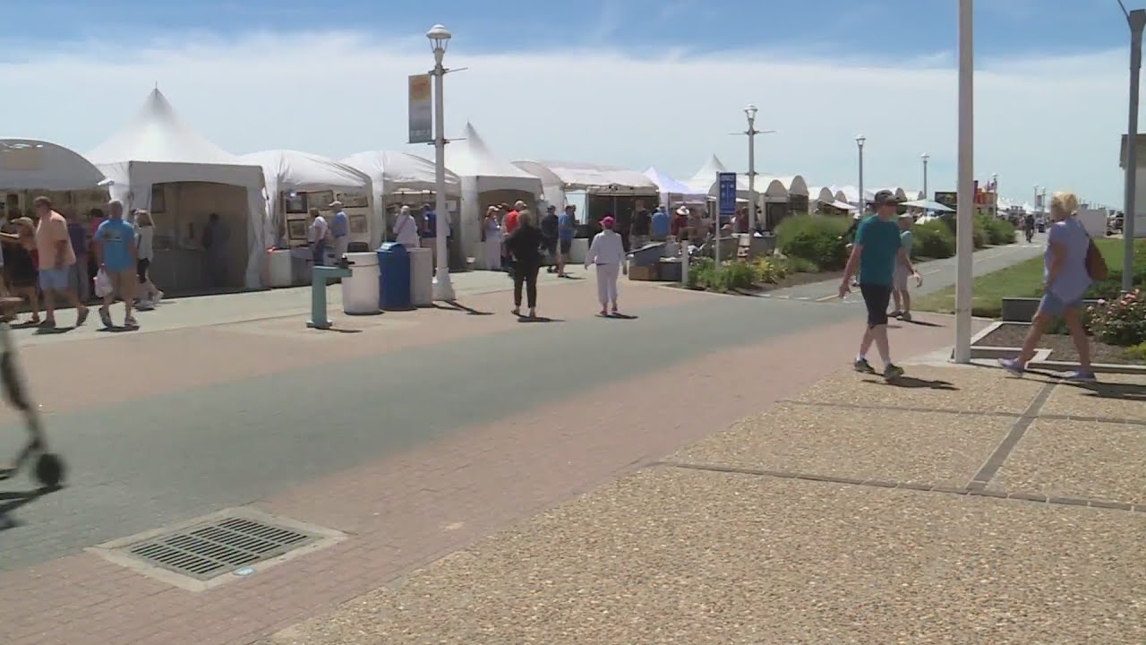 Virginia MOCA’s annual Boardwalk Art Show returns Oct. 21-23 - YouTube