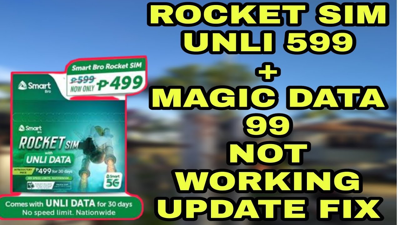MAGIC DATA 99 NOT WORKING ON MODEM | UNLI 599 | LAST TRICKS FIX | quick ...