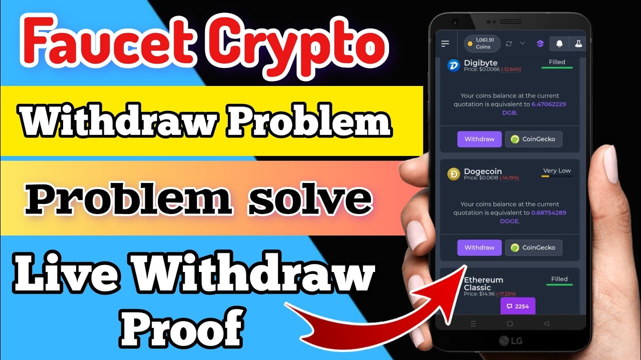 Faucet crypto website || Faucet crypto withdrawal || Faucet Crypto ...
