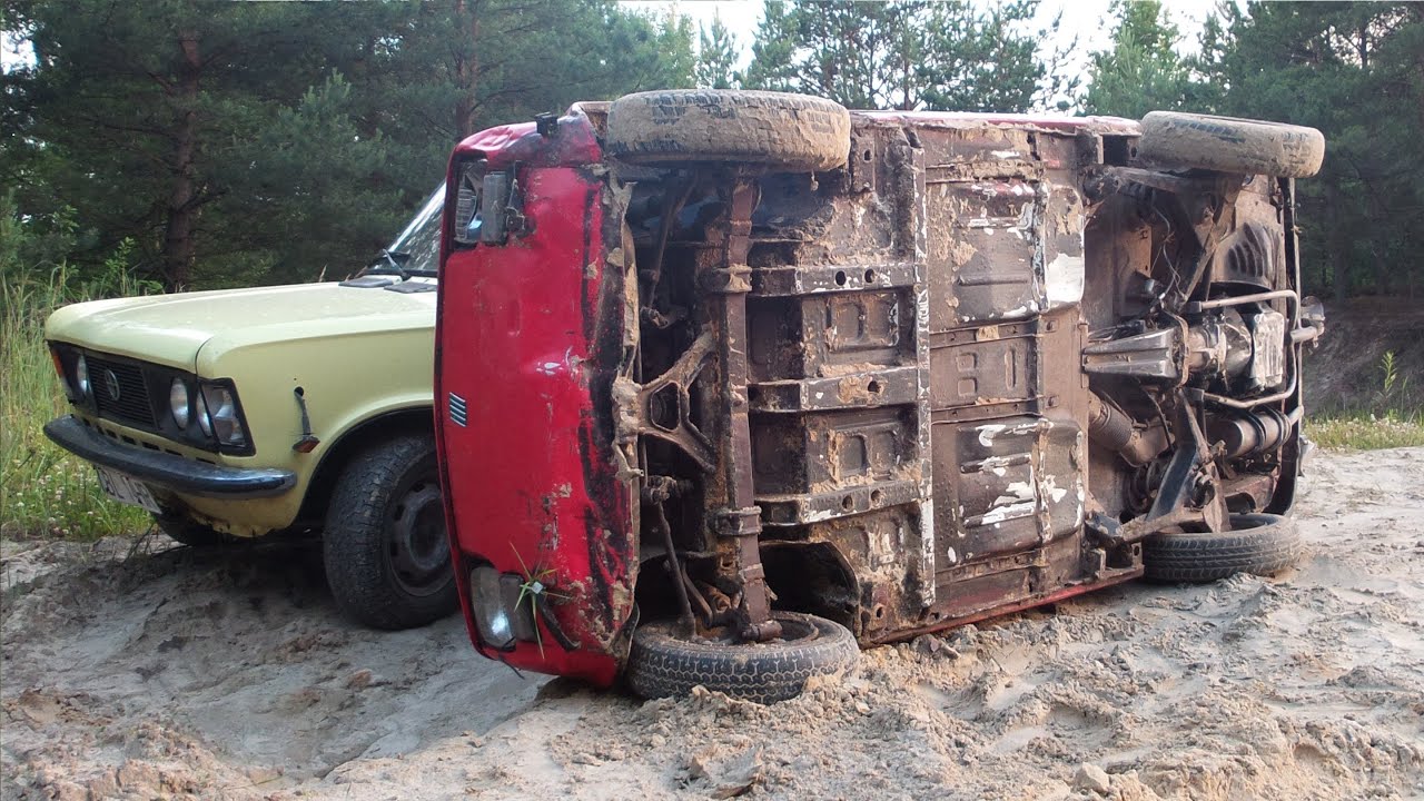 Szalony kierowca "malucha". Marcin - Fiat 126p [polski maluch] Flat out ...