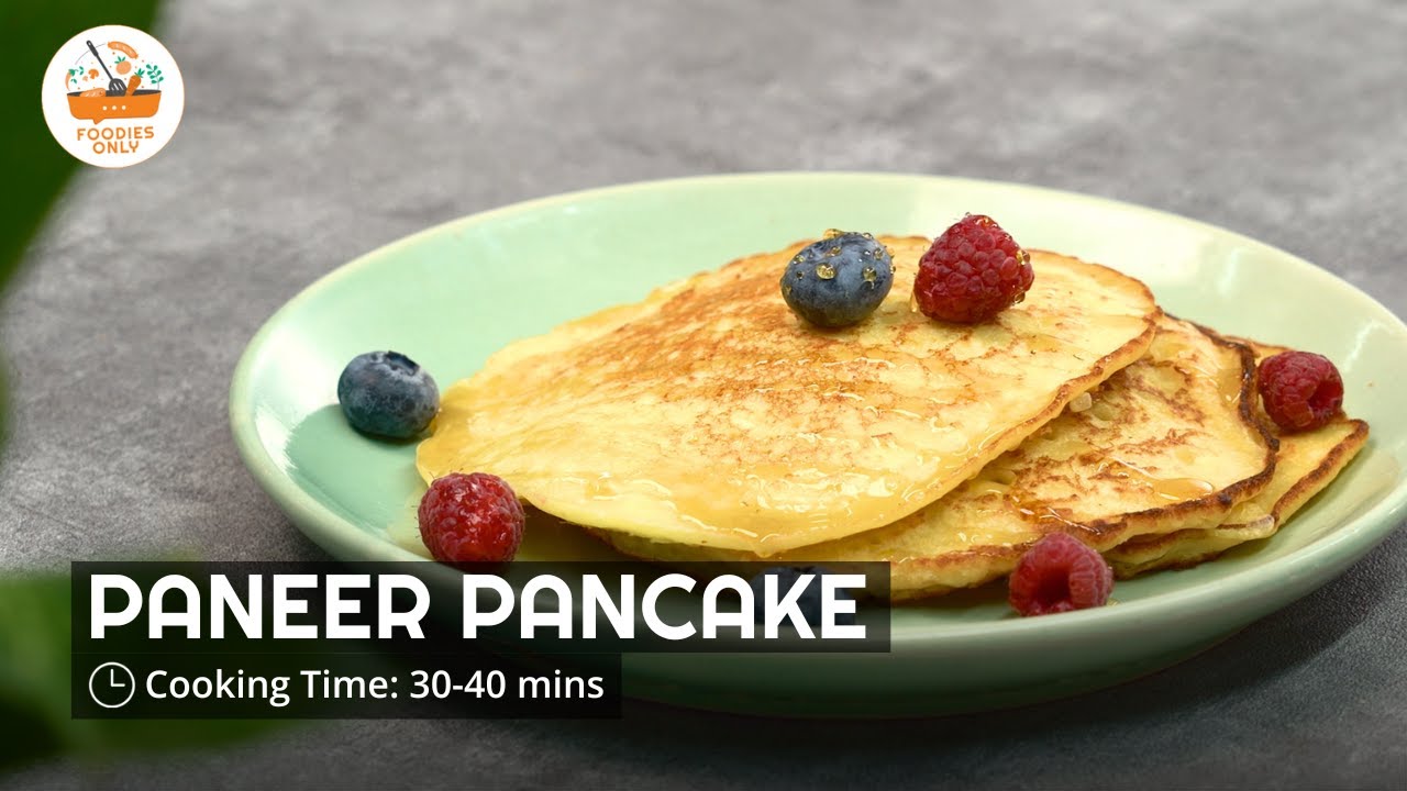 Paneer Pancake Recipe 🧀 | Easy & Delicious Indian Breakfast Idea ...