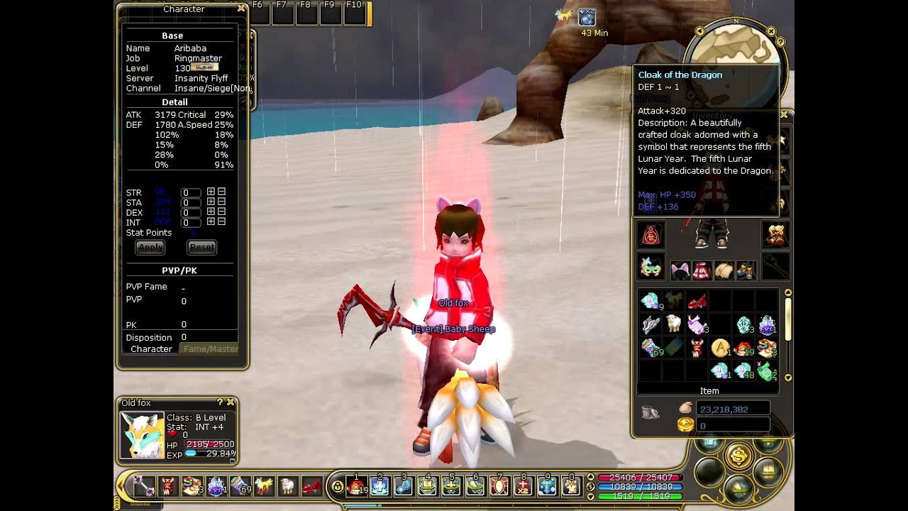 Flyff v20 - Ringmaster Gameplay - YouTube