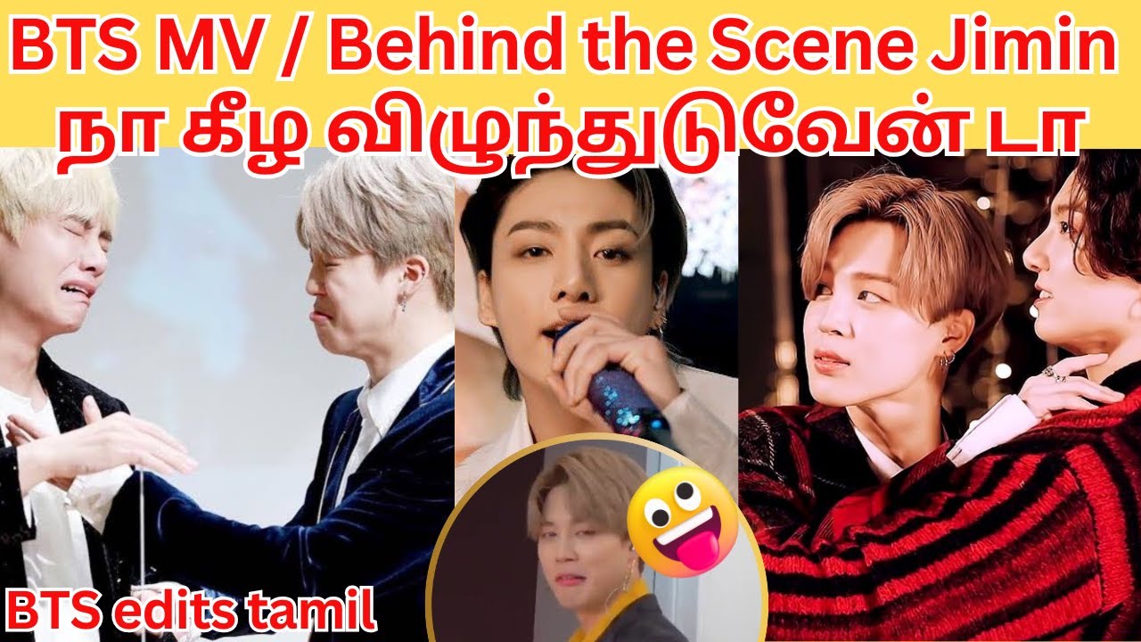 BTS MV v/s Funny Behind the Scene |bts song behind the Scene in Dubbed ...