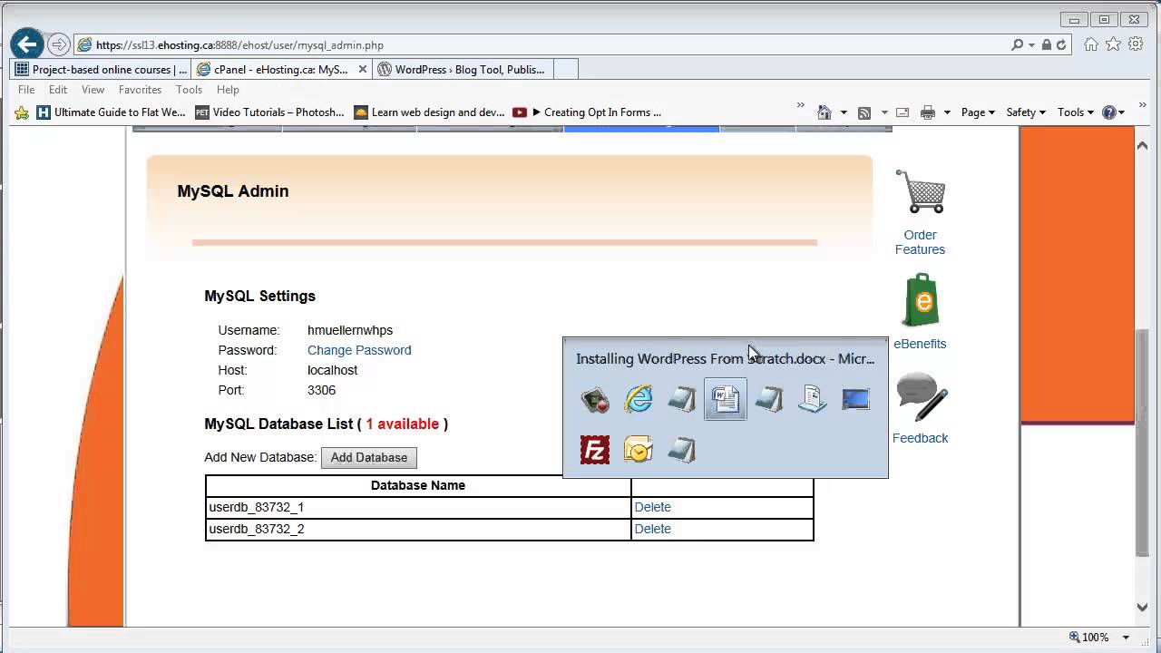 Installing WordPress From Scratch - Lesson 1 - YouTube