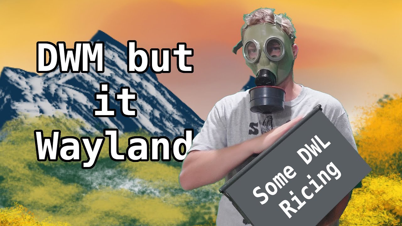 DWM but on Wayland, A Basic Rice and Some Shortcomings, More to Come ...