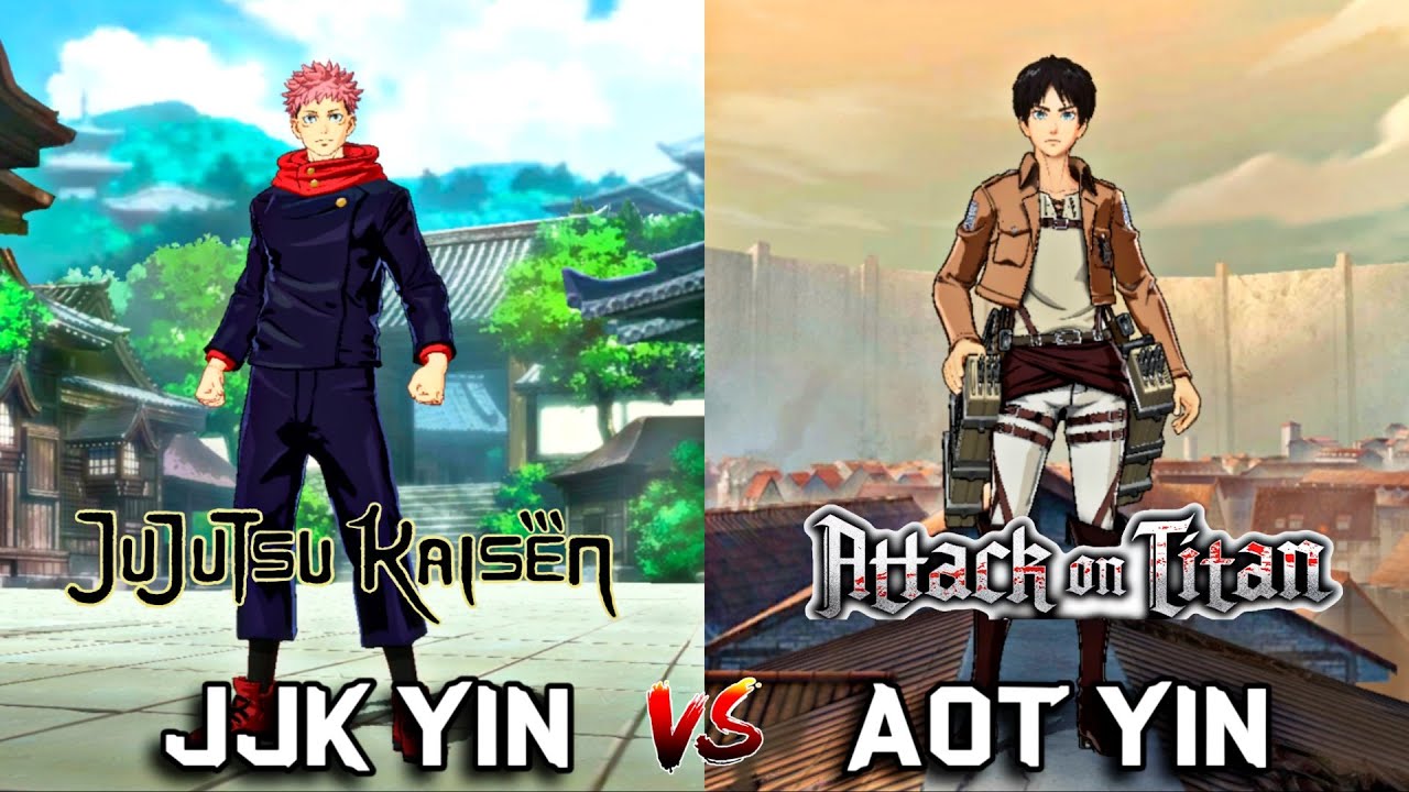 MLBB AOT VS JJK YIN SIDE BY SIDE COMPARISON | MOBILE LEGENDS X ATTACK ...