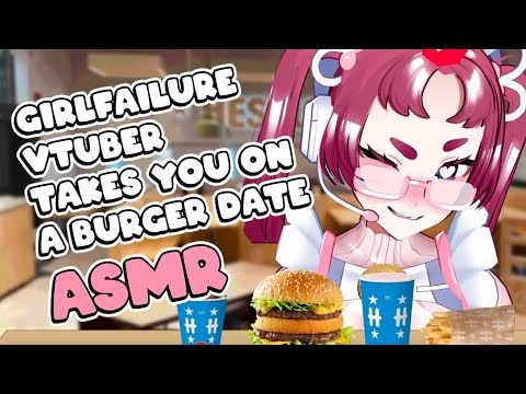 Hesburger ASMR 💗 Choking on food, smacking, burping, gremlin noises 💗