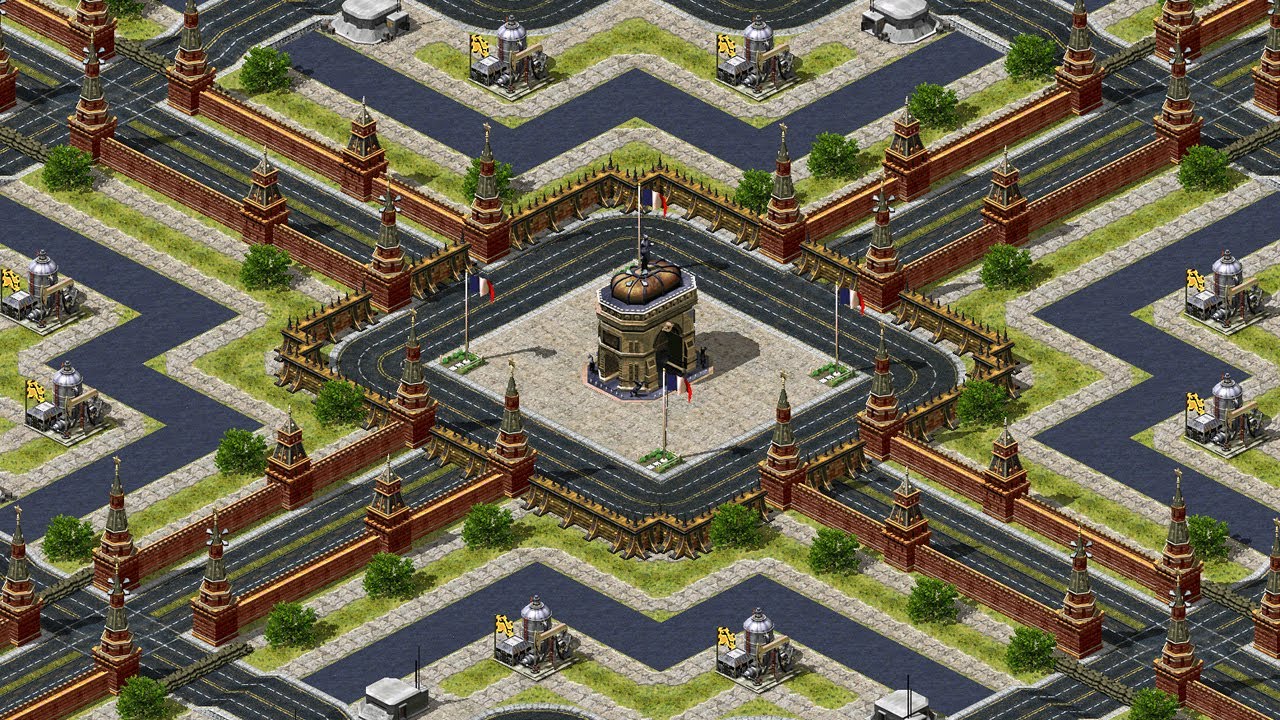 Yuri's Revenge (Red Alert 2) - Paris Revisited 1 Vs 7 (Extra Hard ...